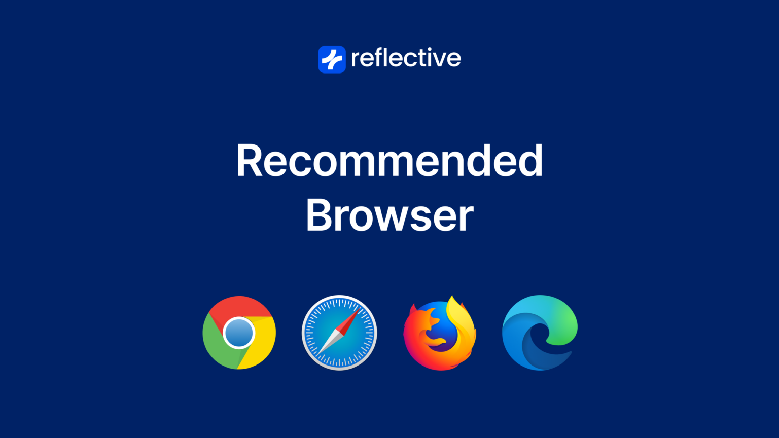 Recommended Browser – Reflective Learning