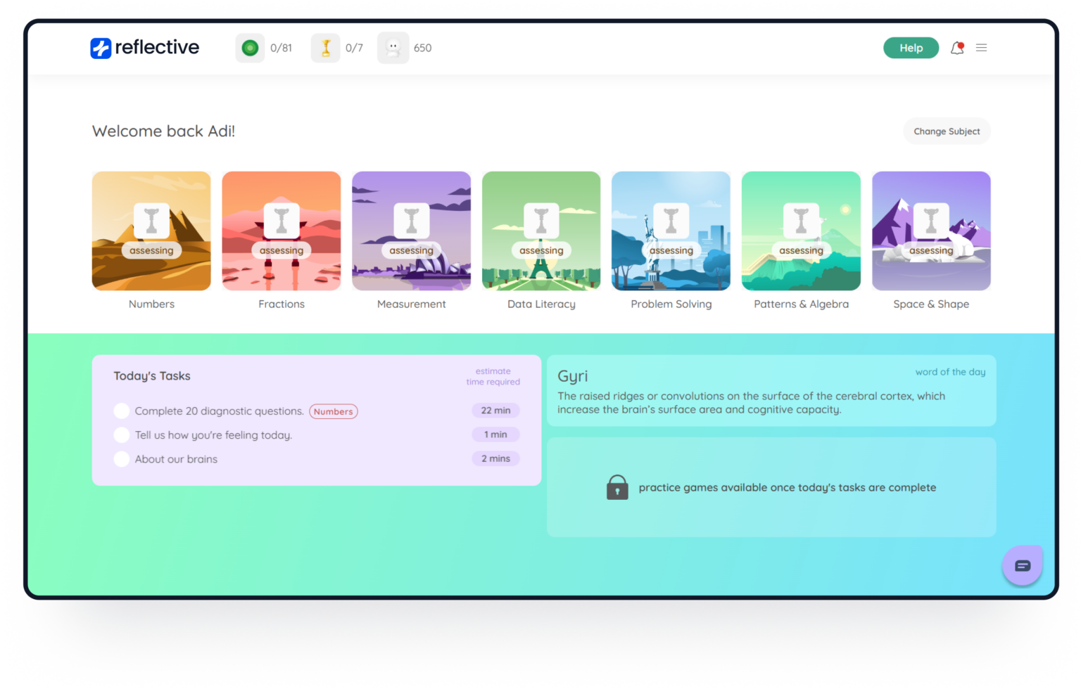 Numerate – Reflective Learning